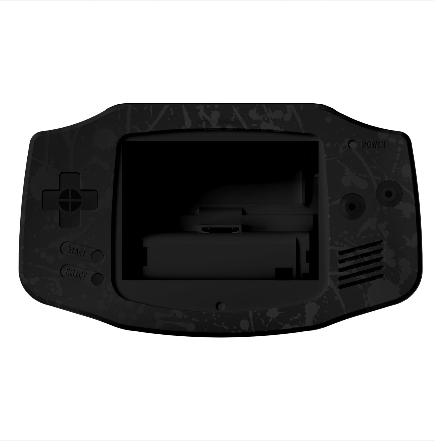 Game Boy Advance Shell (Clear Black)