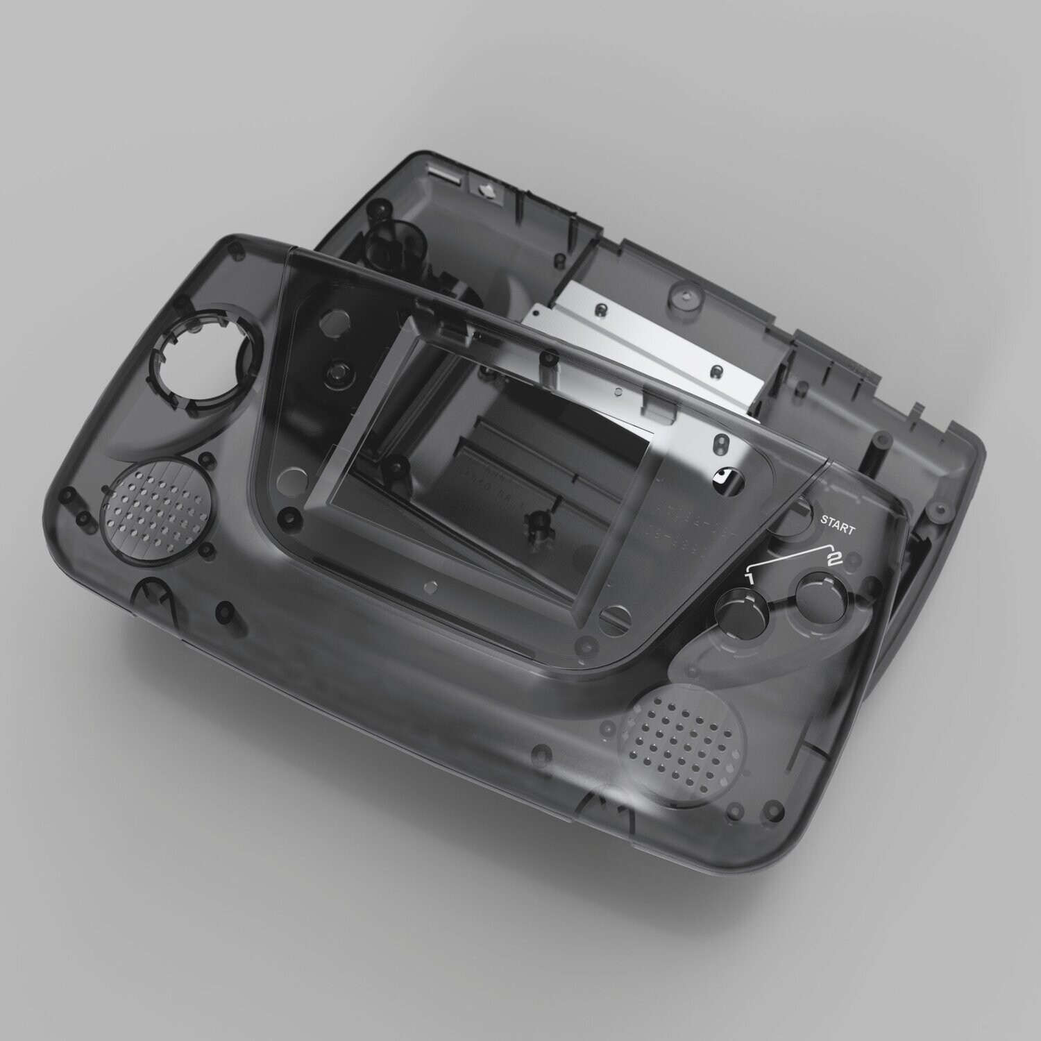 Game Gear Shell Kit (Clear Black)