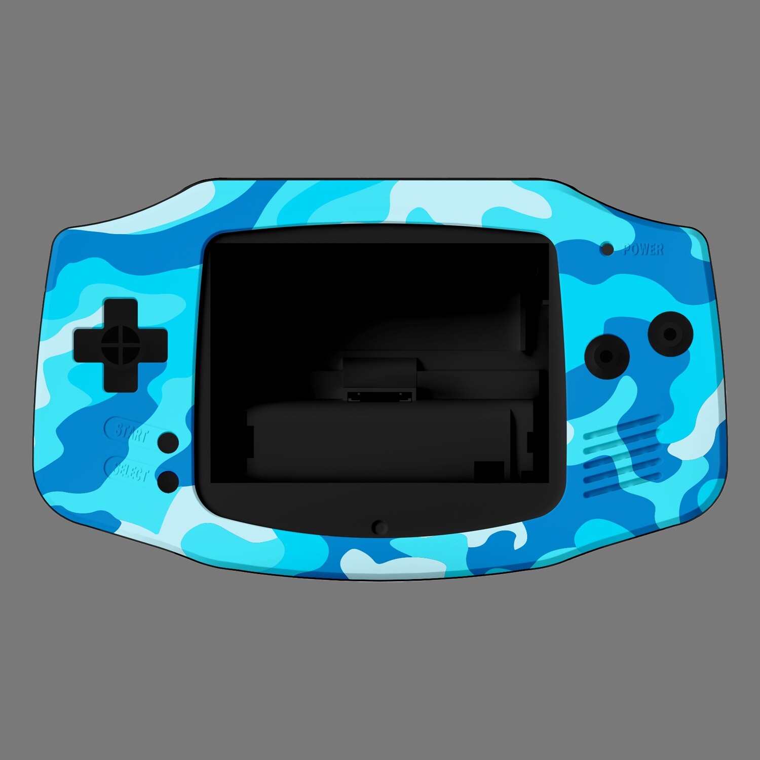 Game Boy Advance Shell (Clear Black)