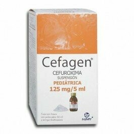 Cefagen 125mg Suspensión oral 50mL