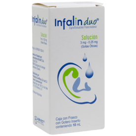 Infalin Duo Solución ótica 10mL