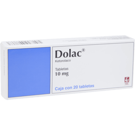 Dolac 10mg caja con 20 Tabletas