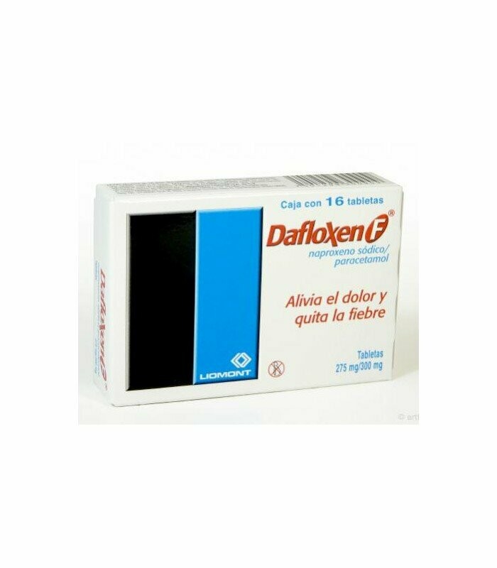 Dafloxen F oral 16 Tabletas