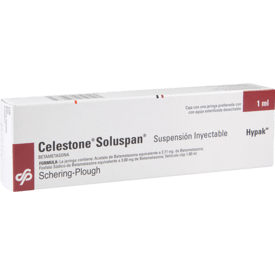 Celestone Soluspan Hypak Inyección 1 ampolleta