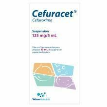 Cefuracet 125mg Suspensión oral 50mL