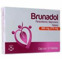 Brunadol caja con 10 Tabletas