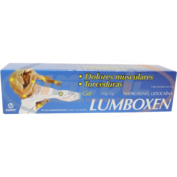 Lumboxen Azul Gel Cutánea 35g