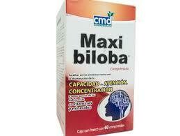 Maxibiloba oral 60 comprimidos