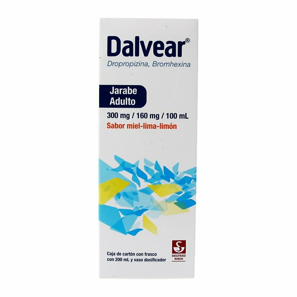 Dalvear Adulto Miel -Lima-Limon Jarabe oral 200mL