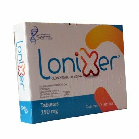 Lonixer Oral 250mg 10 Tabletas