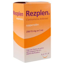 Rezplen 250mg Suspensión oral 60mL