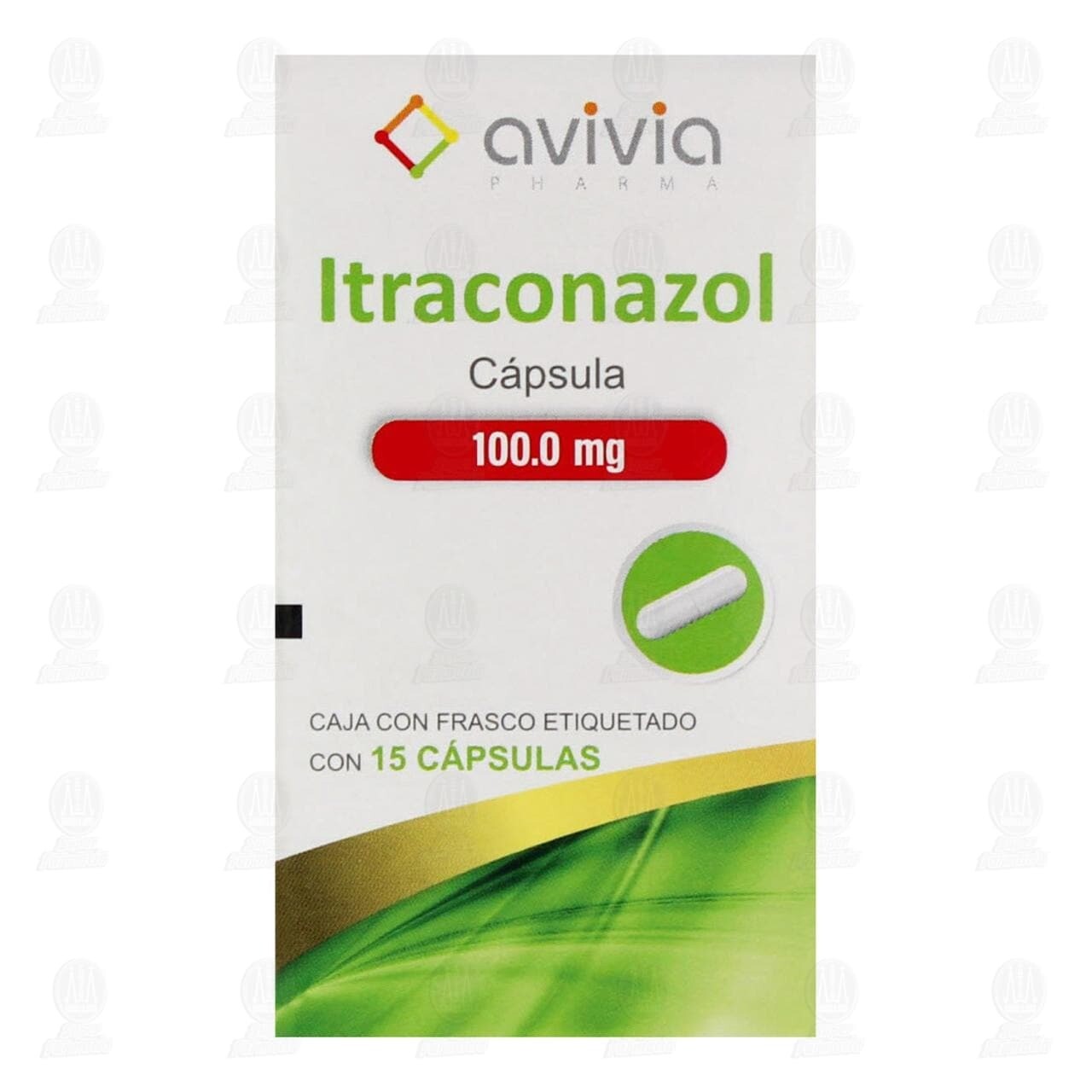 Itraconazol 100mg oral 15 cápsulas