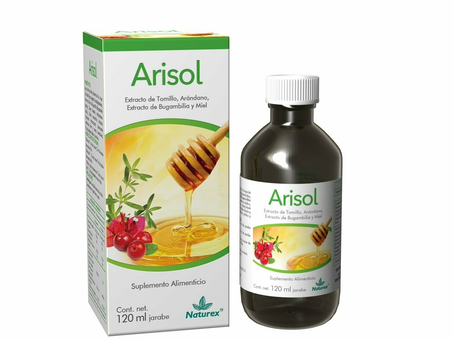 Arisol Jarabe frasco 120mL