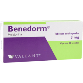 Benedorm 3mg Sublingual 40 Tabletas