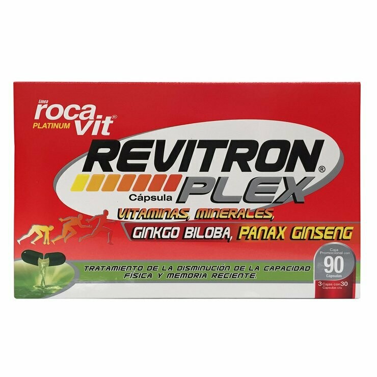 Revitron Plex Vitaminas y Minerales Oral 30 capsulas