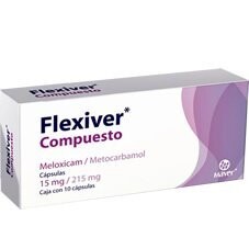 Flexiver Compuesto 15mg oral 10 Cápsulas