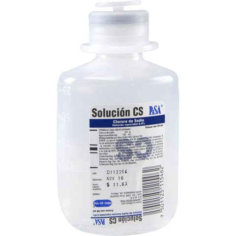 Solucion CS 0.9% 50mL