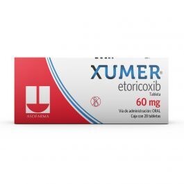 Xumer 60mg oral 28 tabletas