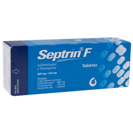 Septrin F 800/160mg oral 14 tabletas