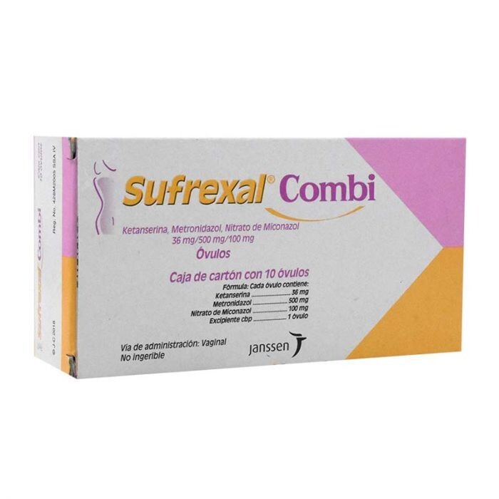 Sufrexal Combi Vaginal 10 Óvulo