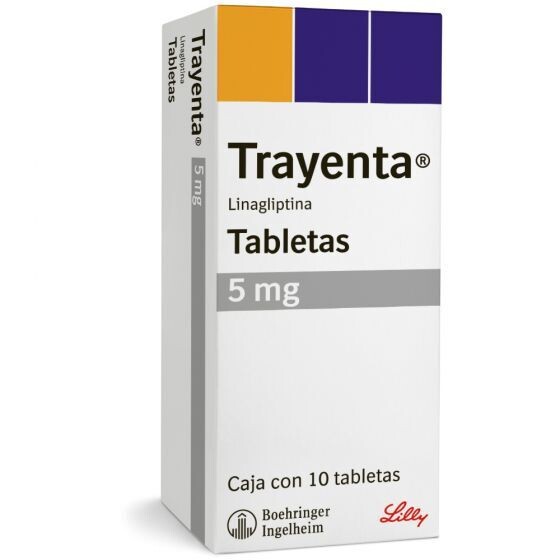 Trayenta 5mg oral 10 Tabletas