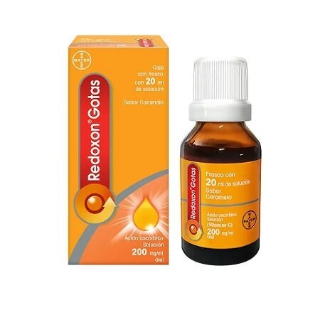 Redoxon Gotas Solución oral Sabor Caramelo 20mL