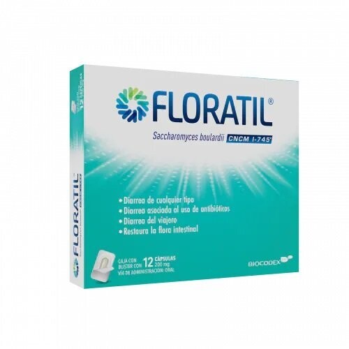 Foratil 200mg oral 12 Cápsulas