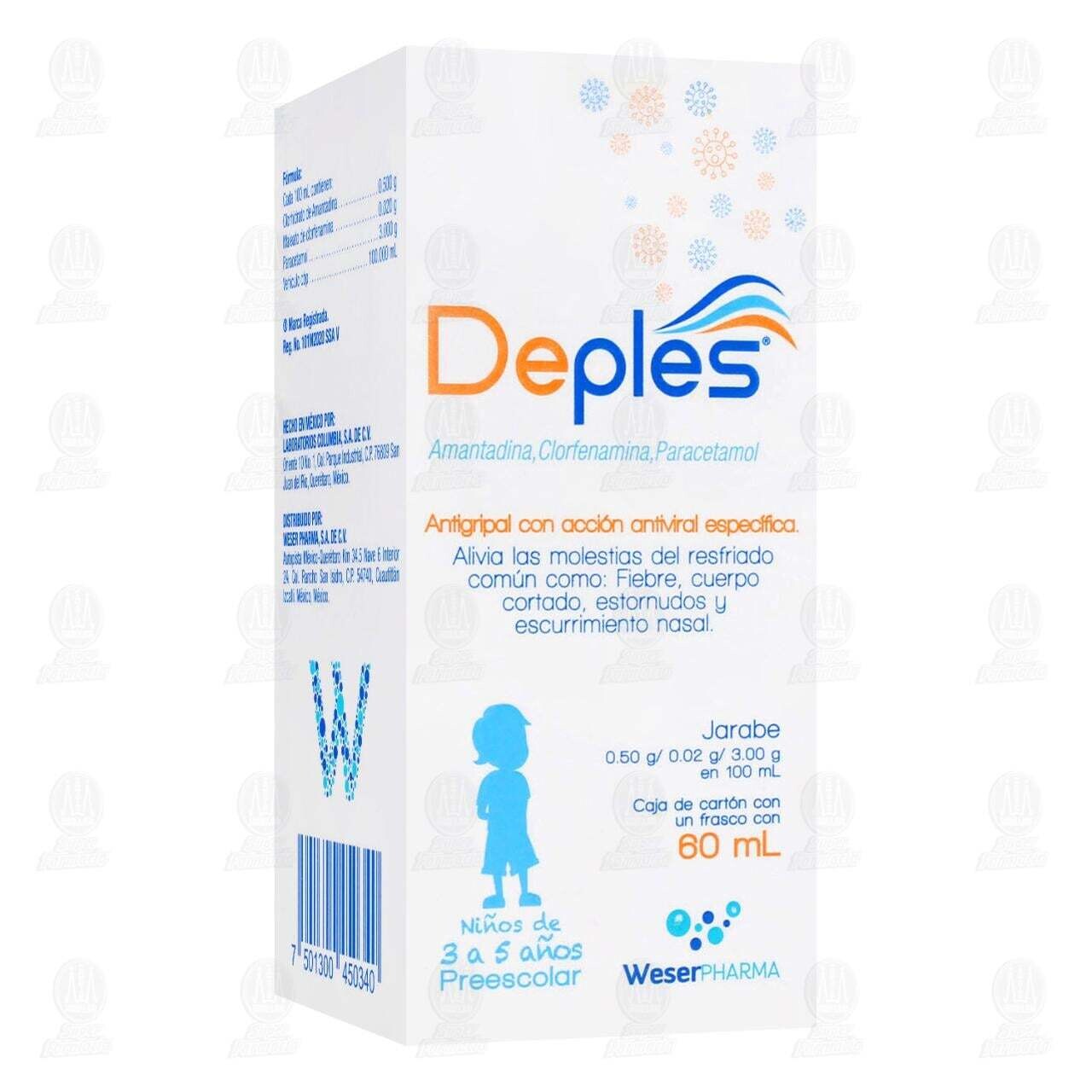 Deples jarabe oral 60mL