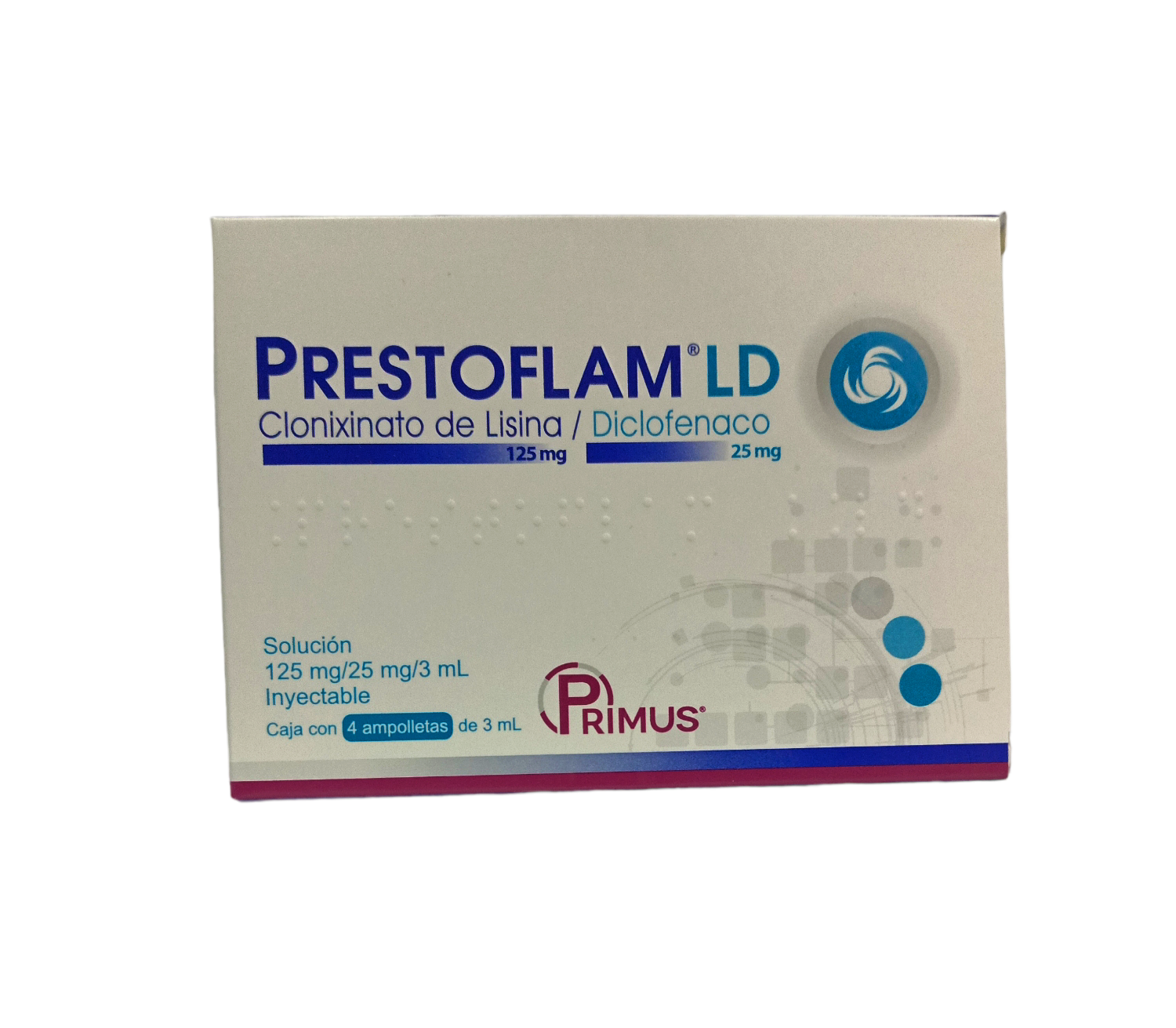 Prestoflam LD Solución Inyectable 4 ampolletas