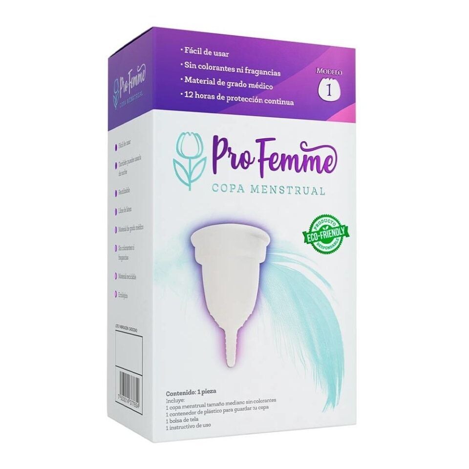 Pro Femme copa Menstrual 1pz