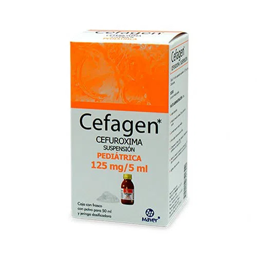 Cefagen 125mg Suspensión oral 50mL