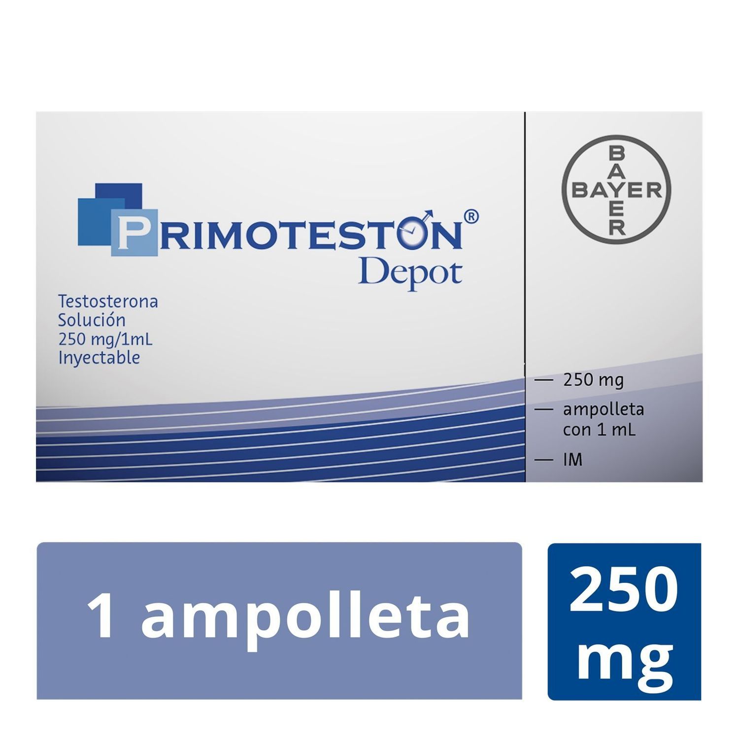 Primotestón Depot Solución Inyectable I:M 250mg