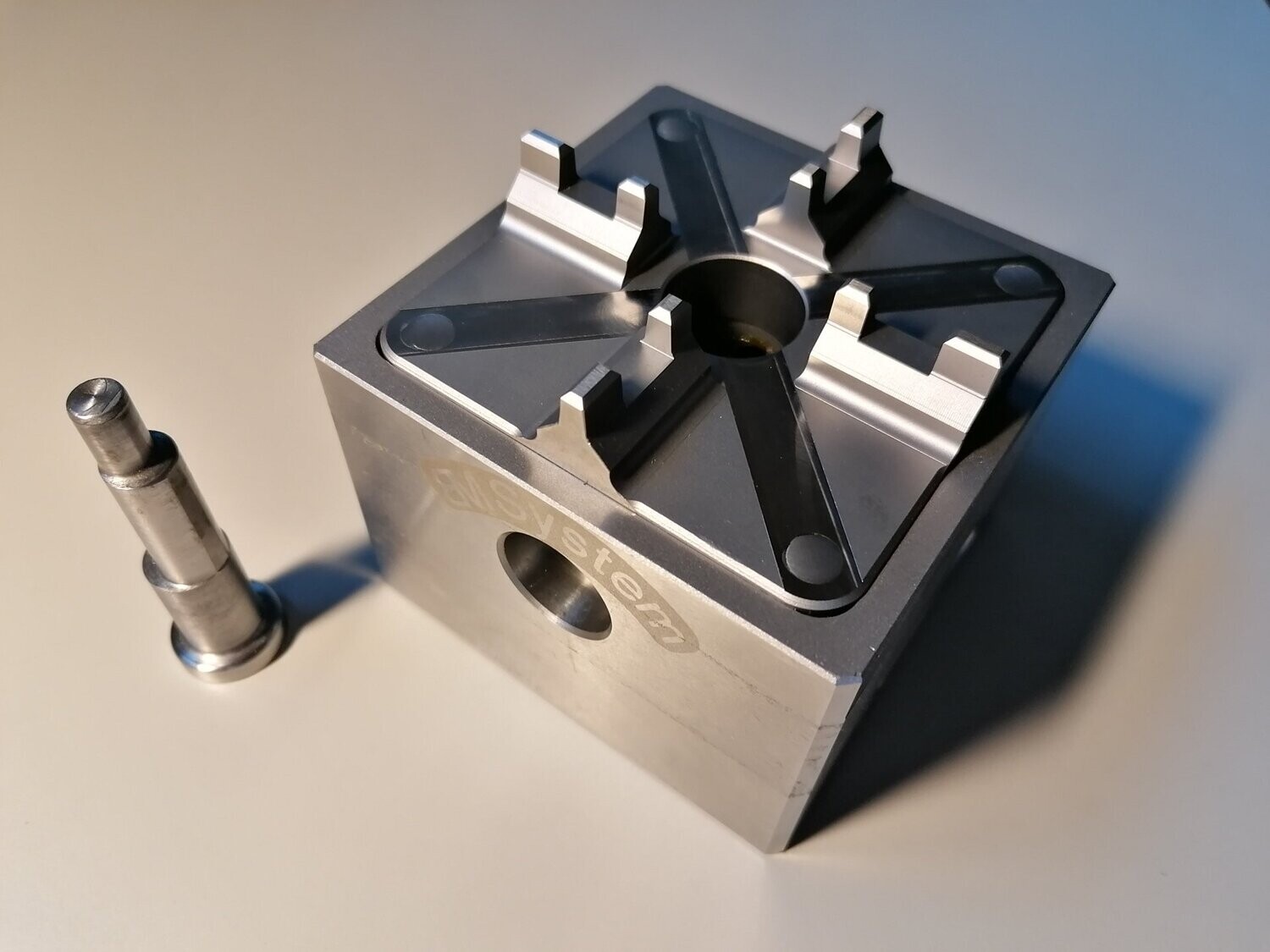 1X 50/100 BM System 1er Spannblock kompatibel für 50/100er EROWA ...