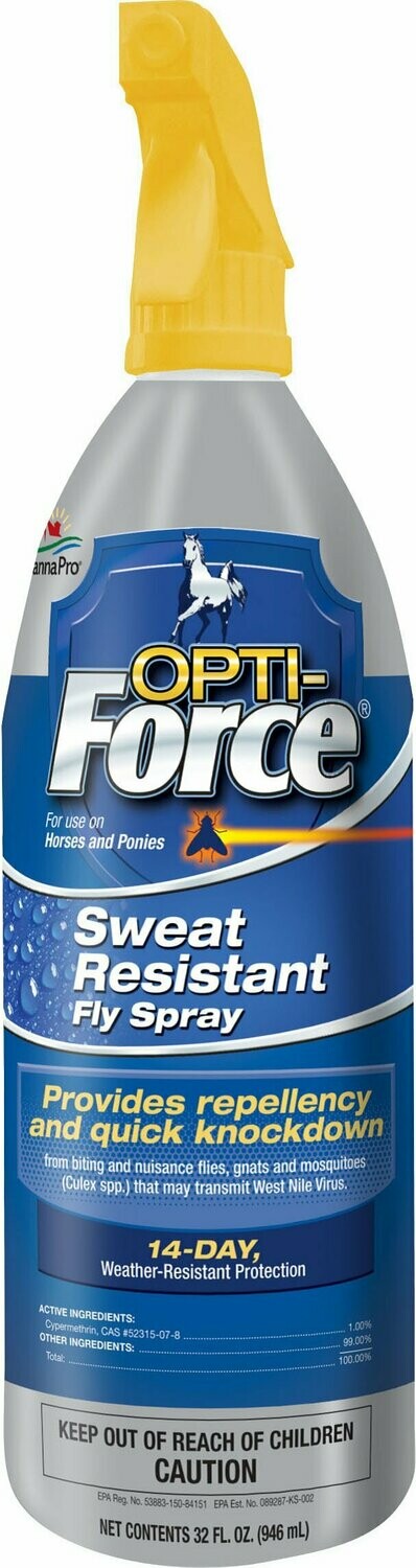 Manna Pro Opti-Force Fly Spray - 1 qt