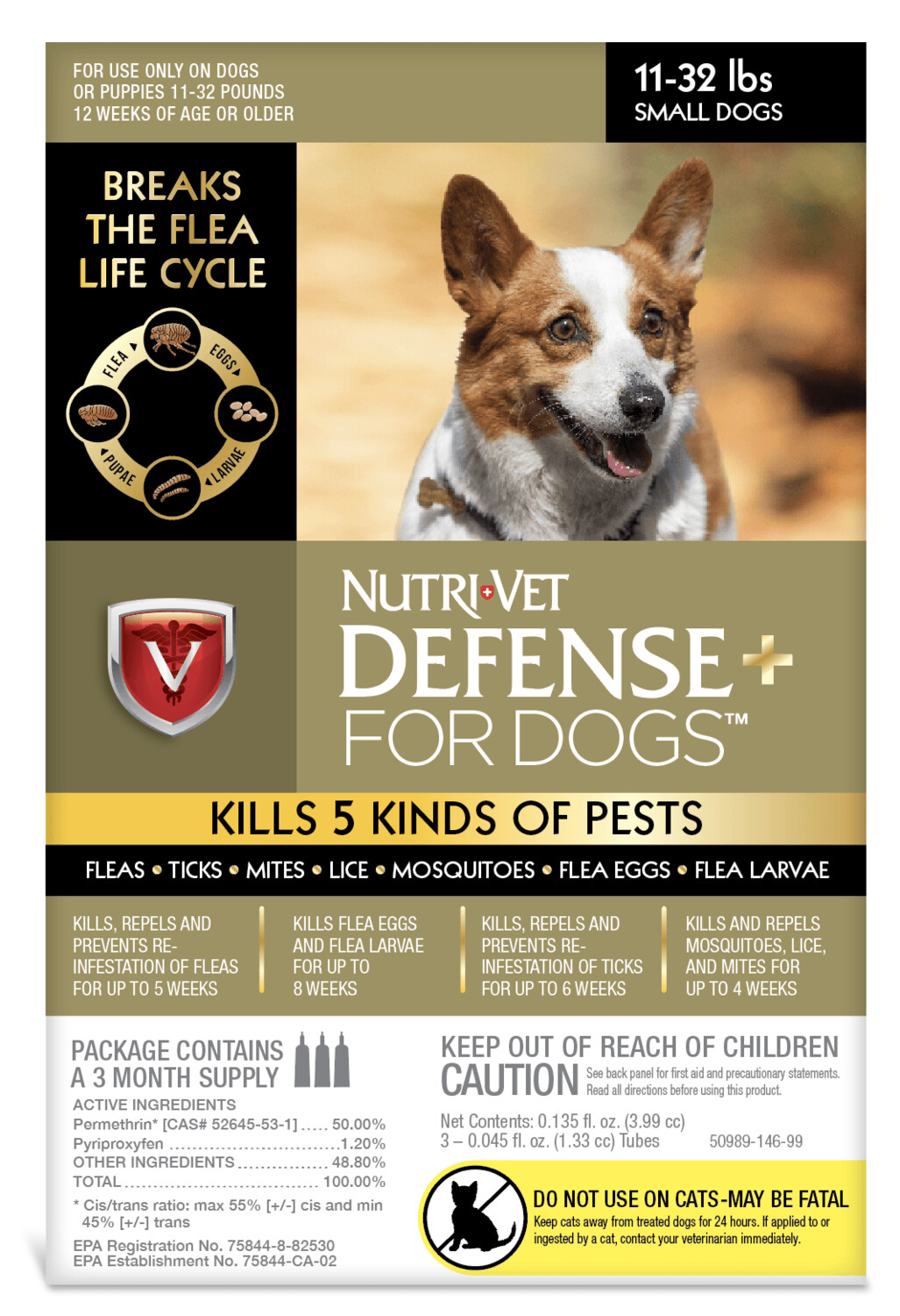 NutriVet Defense+ for Dogs- 11-32lbs