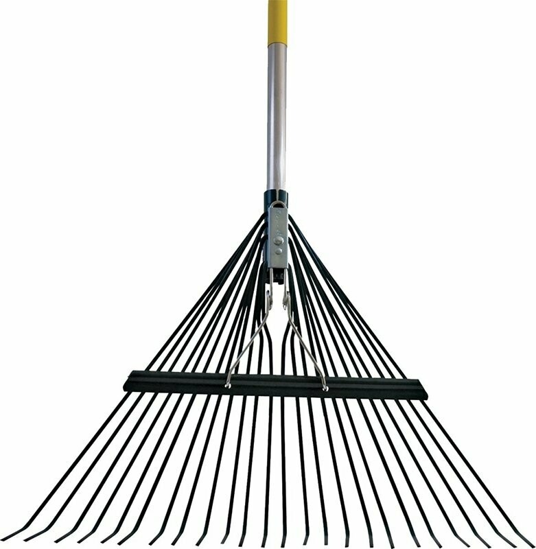 Union 24" Spring Brace Leaf Rake