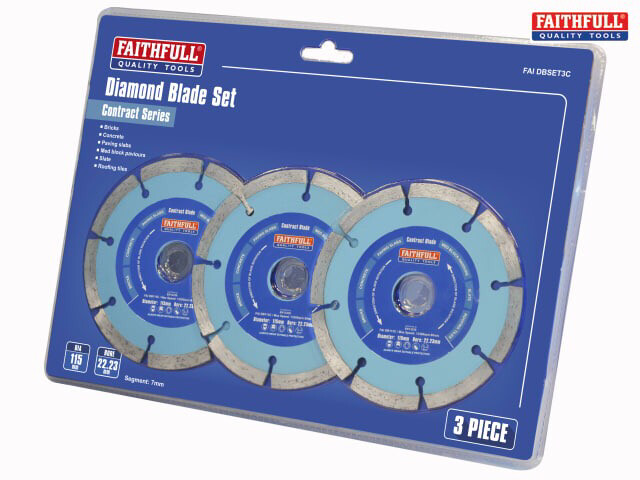 Diamond Blade (3 Pack)