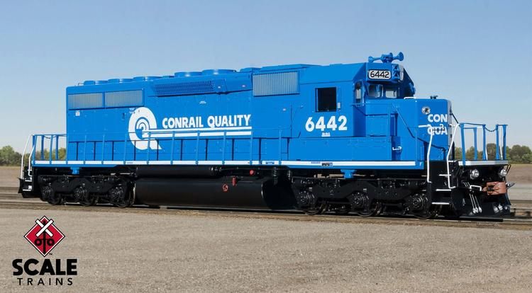 ScaleTrains Rivet Counter HO EMD SD40-2 w/DCC & Sound - Conrail : #6446