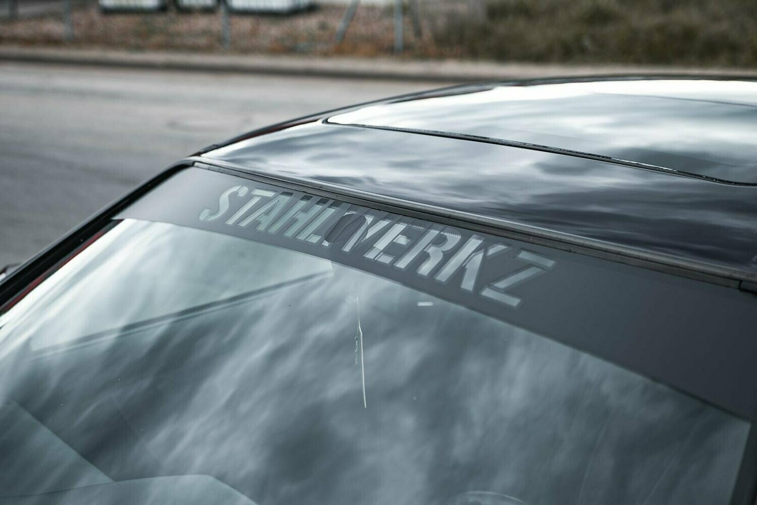 Scheibenkeil Negative Schwarz