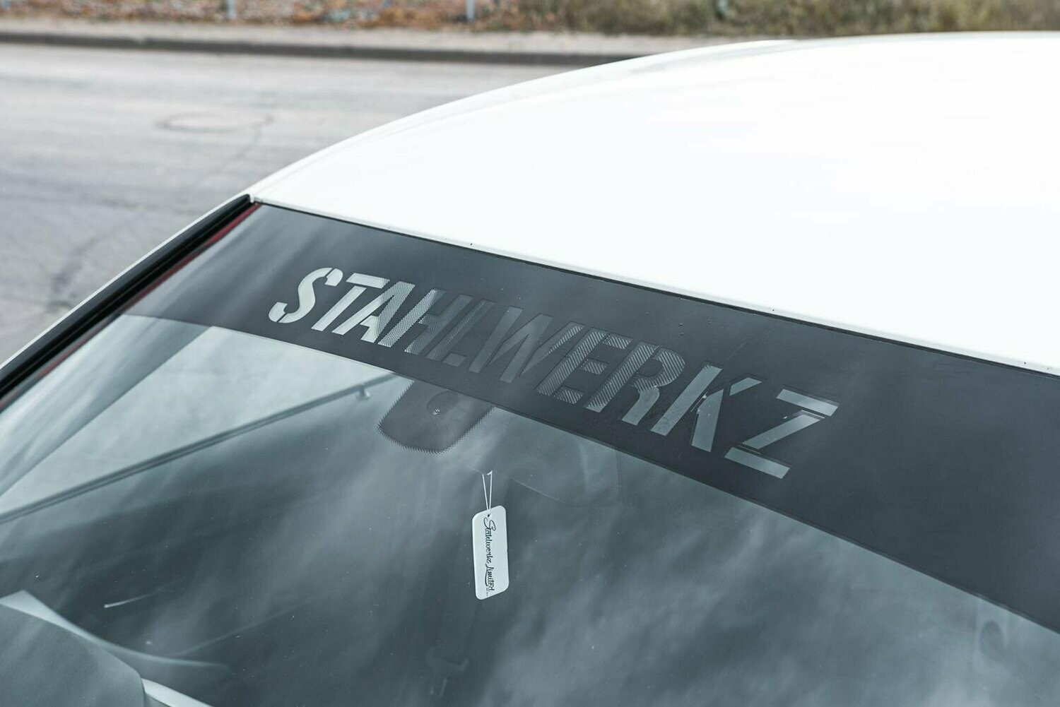 Scheibenkeil Negative Mattschwarz