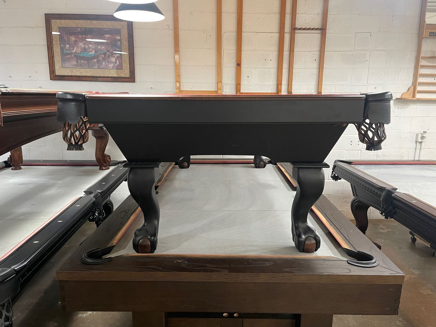 8' Olhausen Innsbrook 6-legs Pool Table