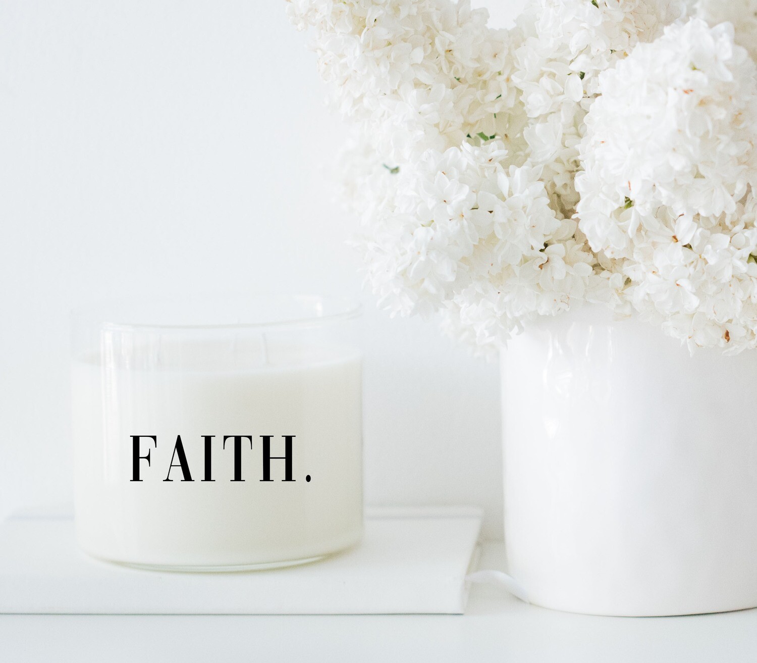 FAITH. Candle
