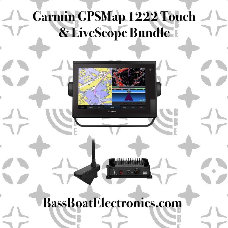 GARMIN GPSMAP 1222 PLUS TOUCH & LIVESCOPE BUNDLE