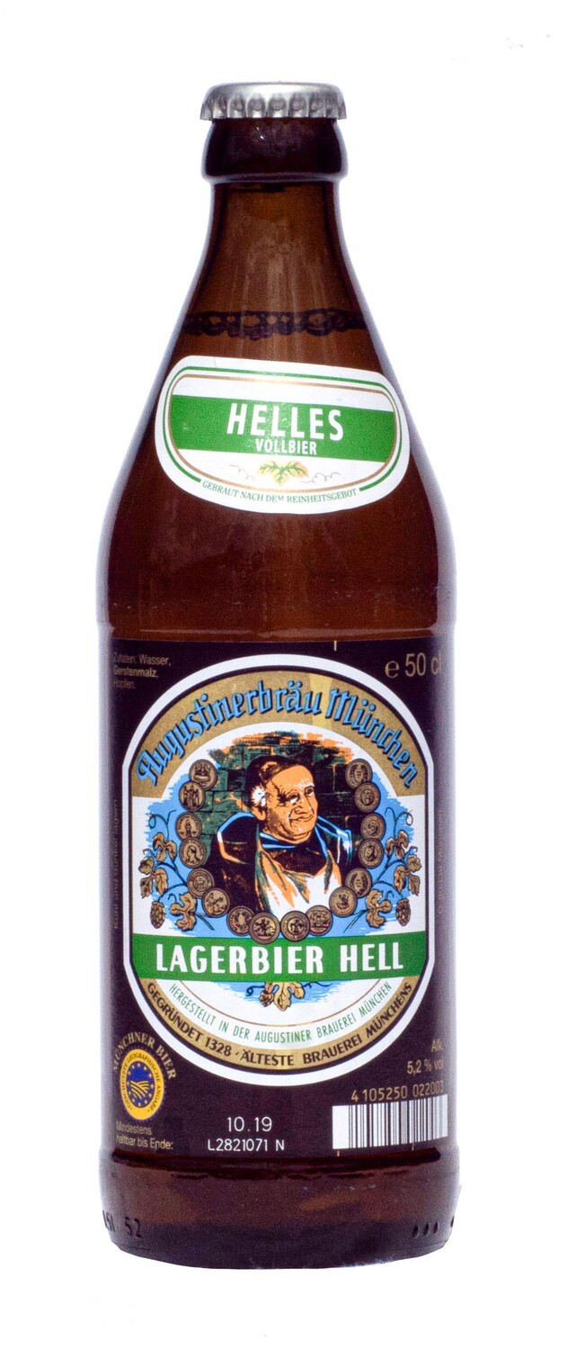 Augustiner Lagerbier Hell (20 x 0,5 Liter Glas) – Über 300 ...