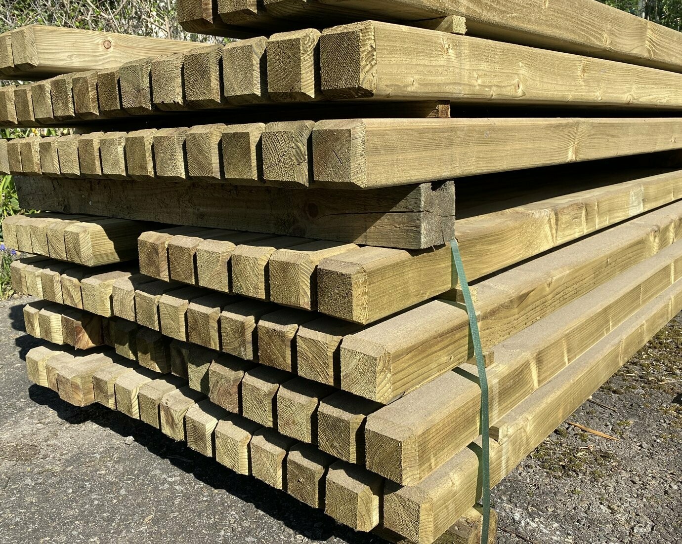 Konstruktionsholz KDI 7 x 7 x 300 cm