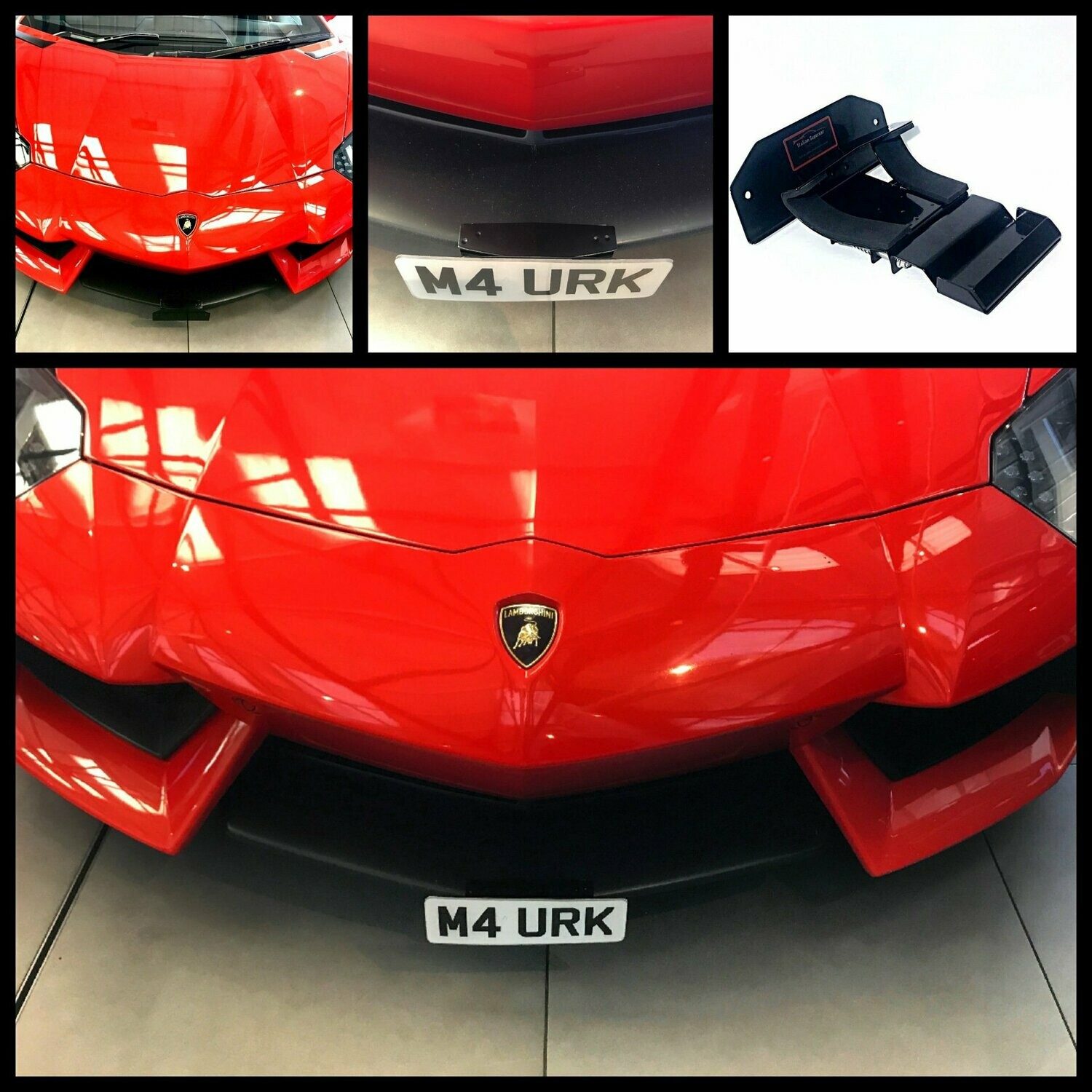 Lamborghini Aventador Lp700 front license plate bracket