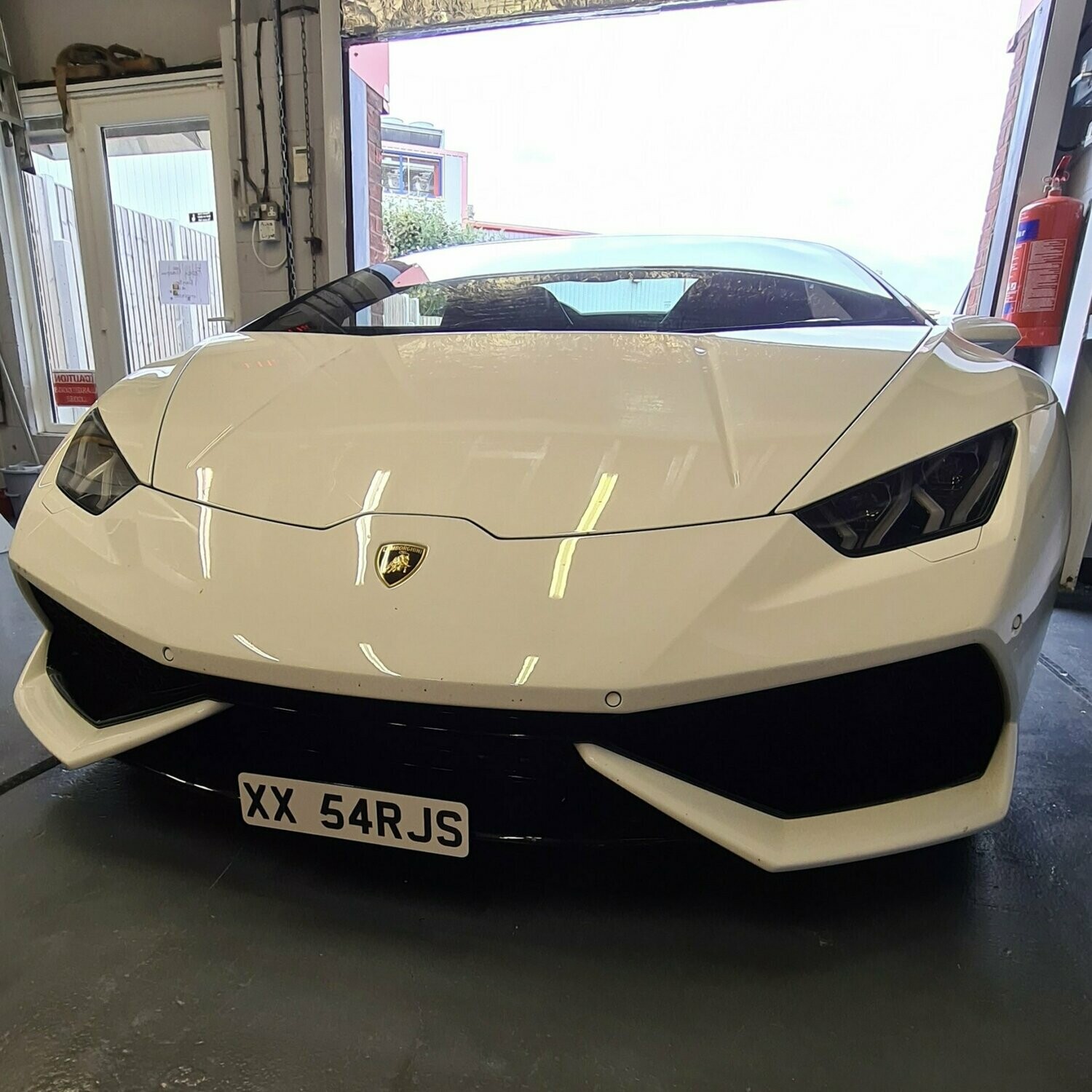 Lamborghini Huracan LP610-4 front license plate bracket