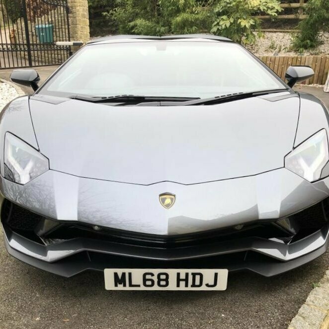 Lamborghini Aventador Lp700 front license plate bracket