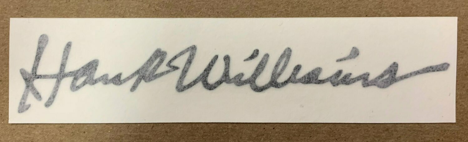 Sticker - Hank Williams Signature