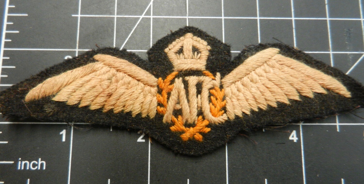 WW1 AFC pilot wing, Australian Flying Corps